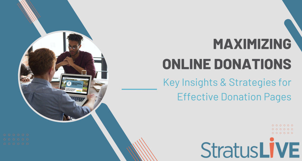 Optimize Online Donation Pages to Increase Revenue - StratusLIVE